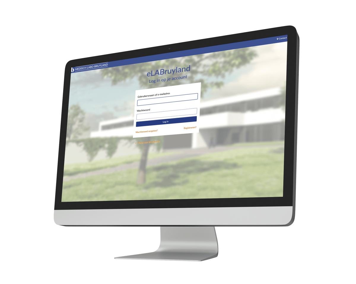 eLAB Elektronische aanvraagmodule | Medisch Labo Bruyland