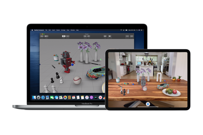 Reality Composer en Augmented Reality composer - Apple Professional Learning Training