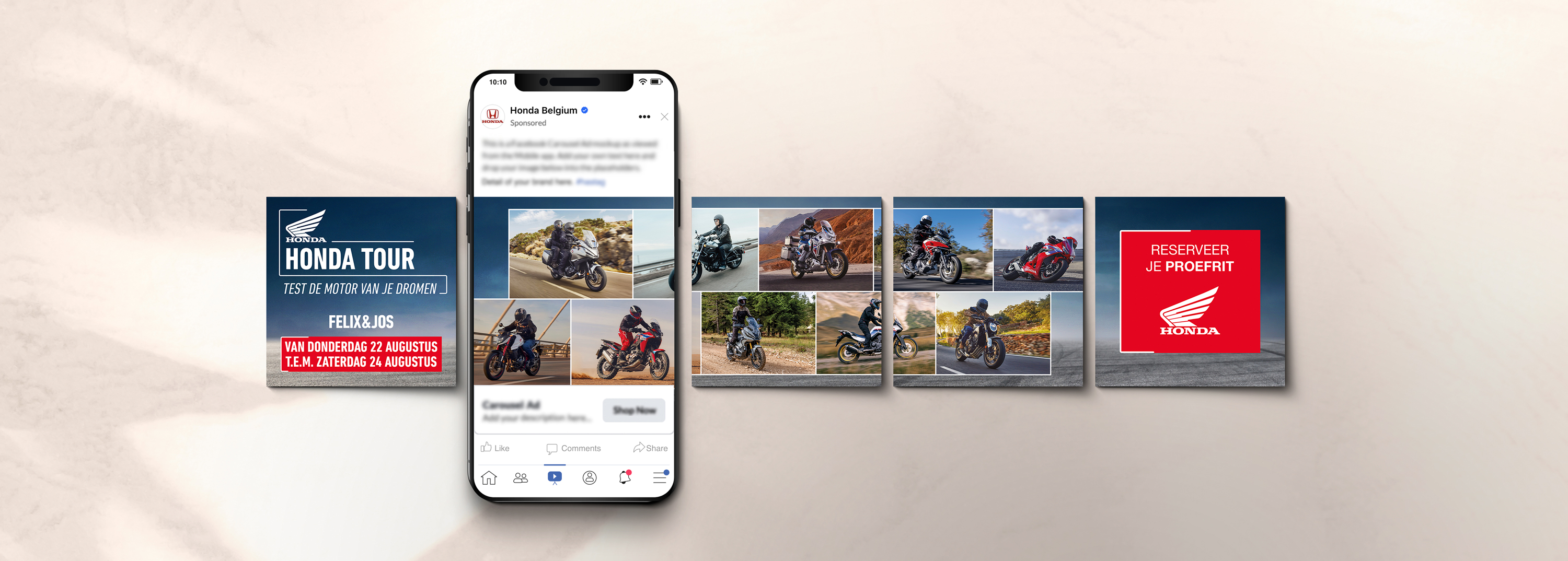 Honda Motor Tour - Artex Reclamebureau