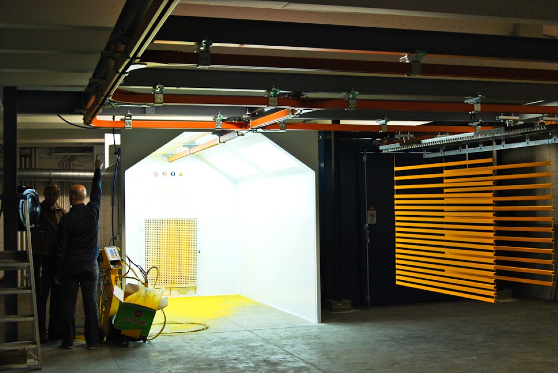 Poederlakinstallaties - manueel - Belmeko