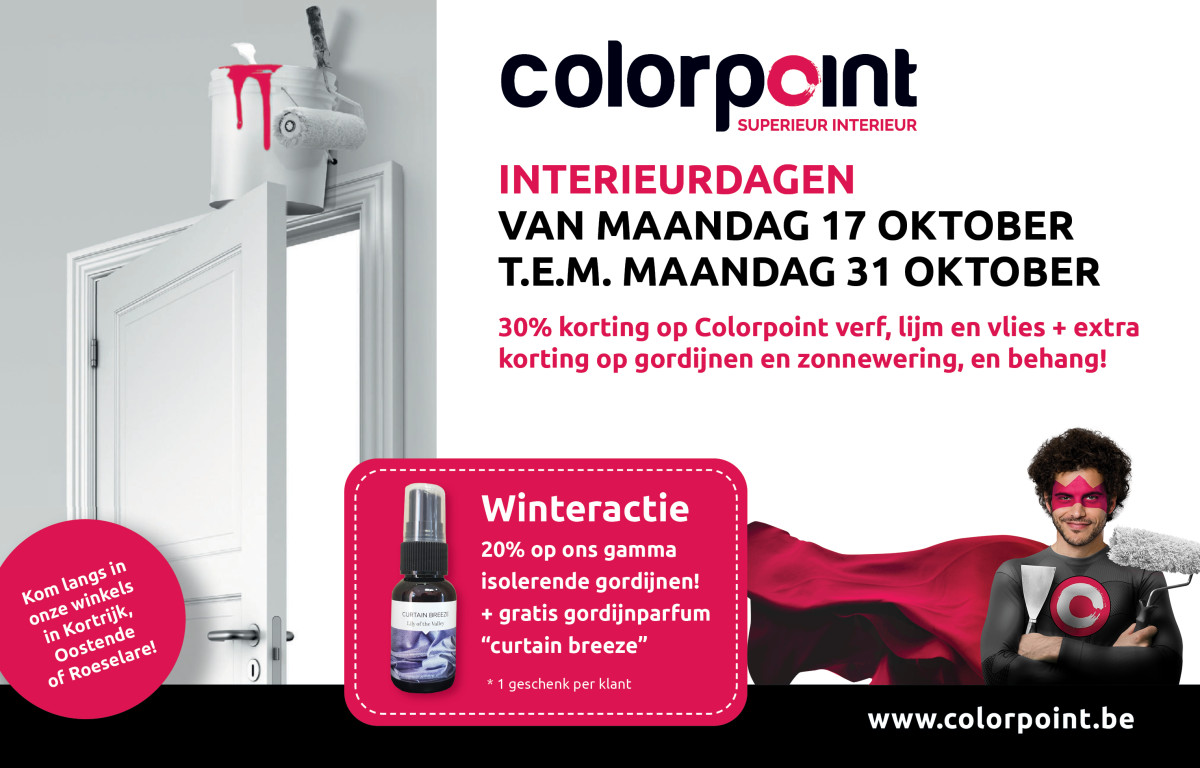 Interieurdagen bij Colorpoint - Nieuws - Colorpoint