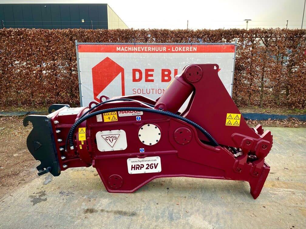 Hydraulische betonvergruizers (Crushers)