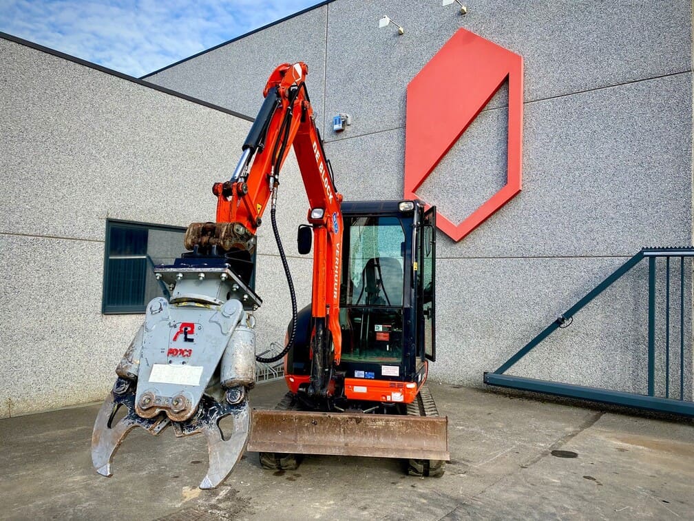 Hydraulische betonscharen
