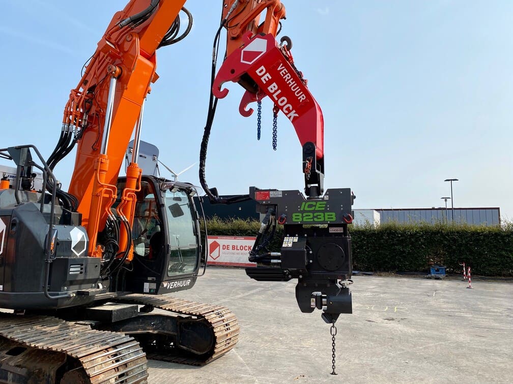 Hydraulische trilblokken