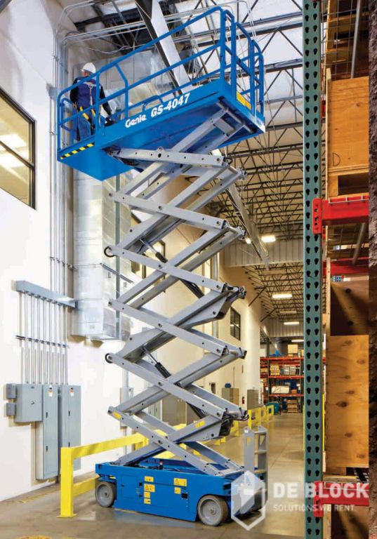Electrische schaarliften | De Block verhuur
