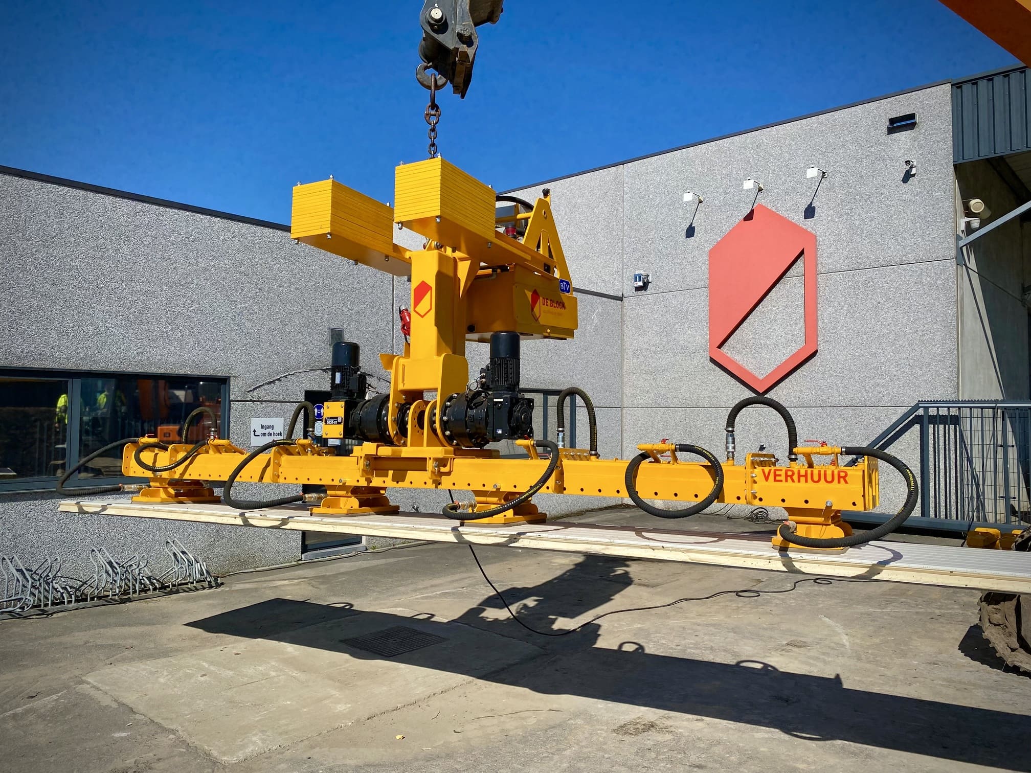 Unités de levage sous vide pour béton ou pierre VERTICALE - HEAVY DUTY