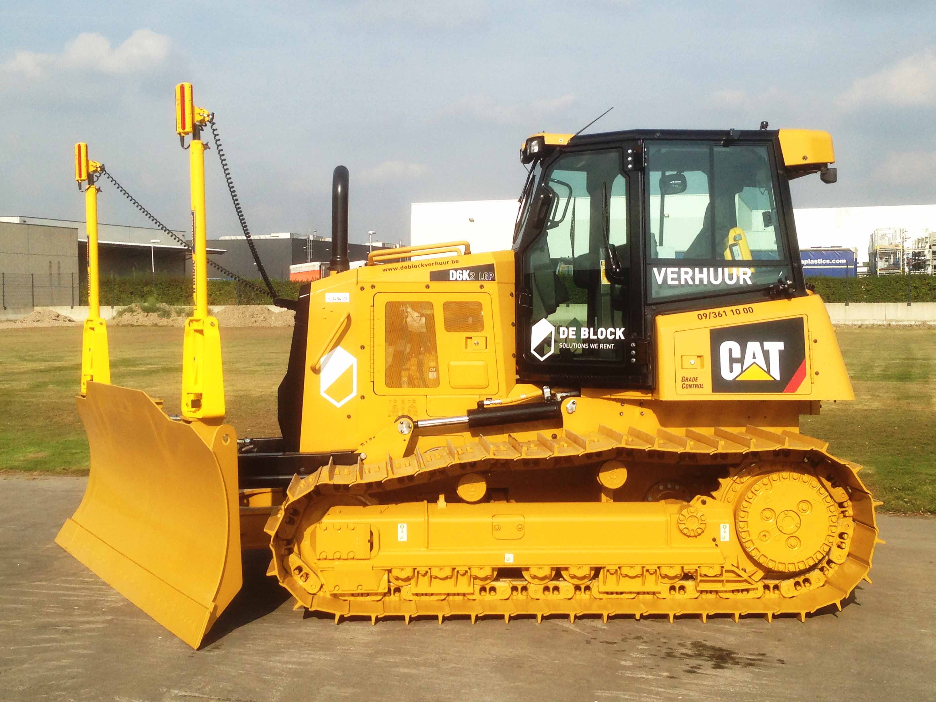 Bulldozers & machinesturingen | De Block verhuur