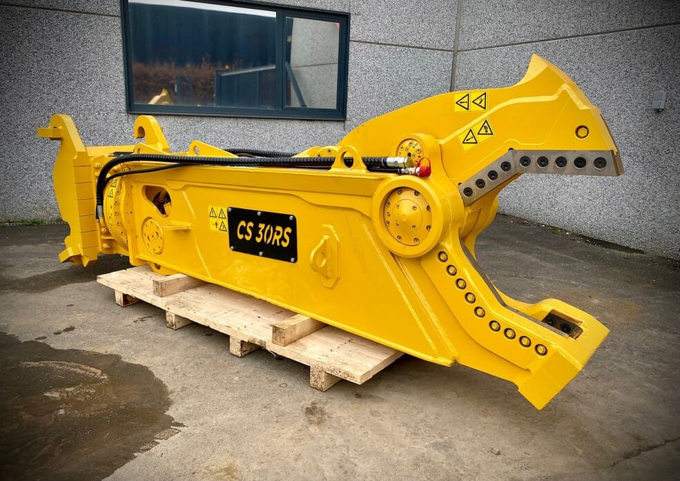 Hydraulische ijzerscharen | De Block verhuur