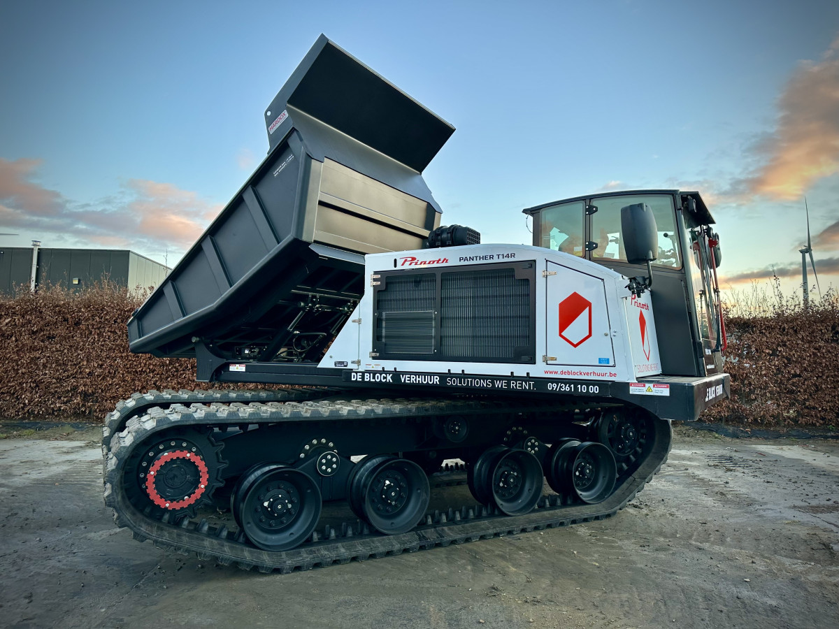 Dumper huren | De Block verhuur
