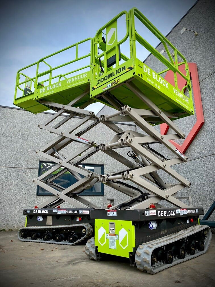 Electrische schaarliften | De Block verhuur