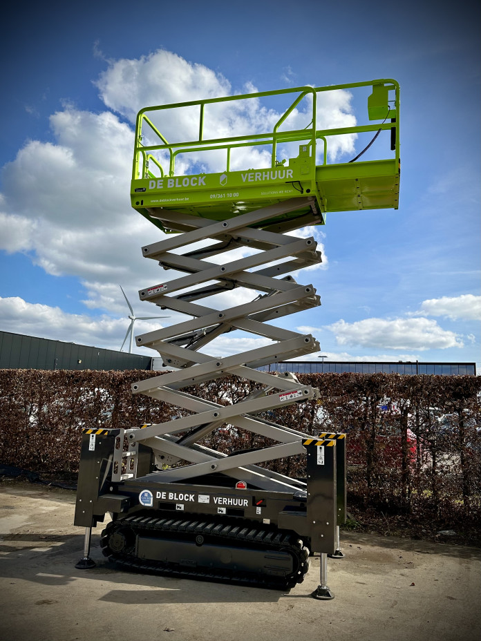 Electrische schaarliften | De Block verhuur