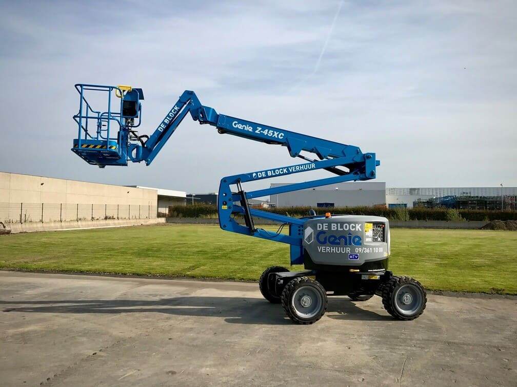 Diesel knik hoogwerker huren | De Block verhuur