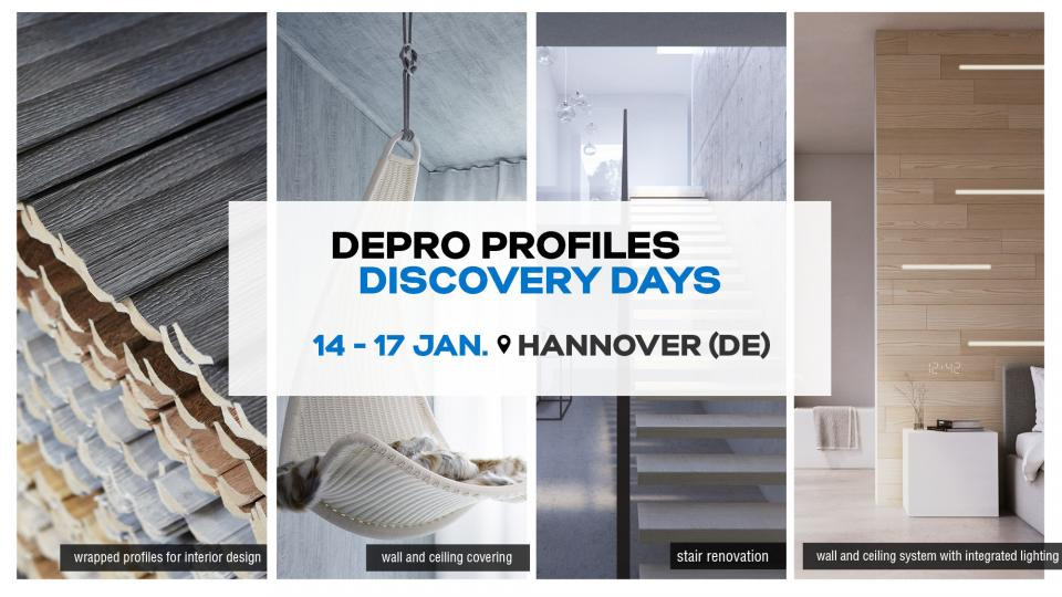 Bezoek onze pop-up showroom in Hannover | Depro Profiles