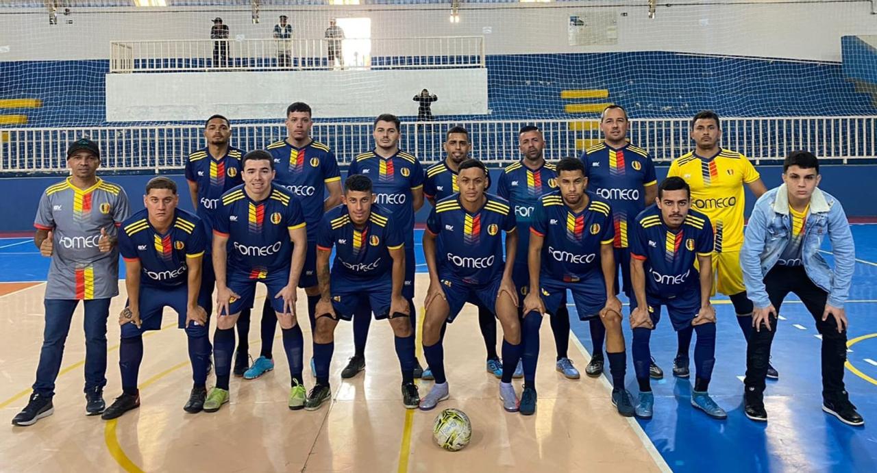 Debut of the new Fomeco Brazil uniform for the indoor soccer team - Fomeco