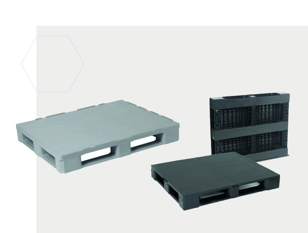 Plastic pallets 1200x1000 | Gamma-Wopla & Smart-Flow