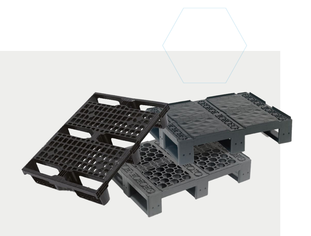 Plastic pallets 800x600 | Gamma-Wopla & Smart-Flow
