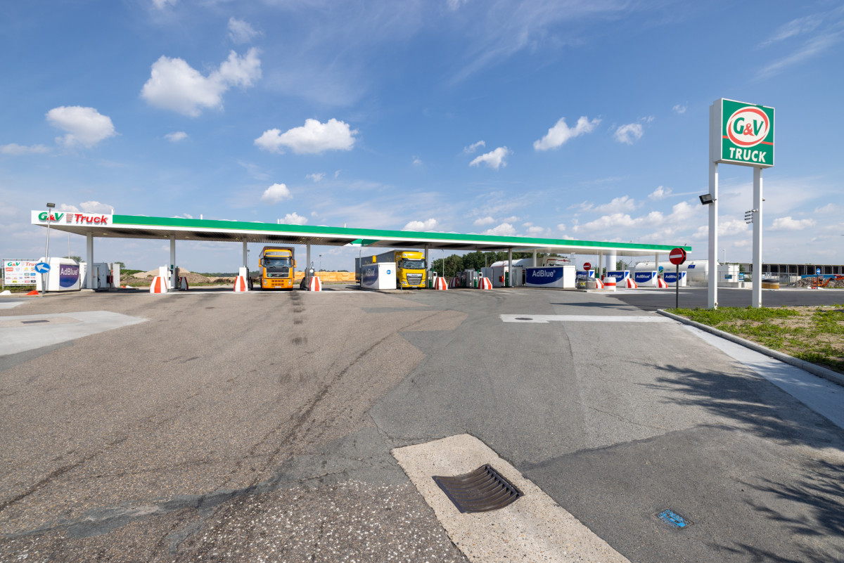 G&V Truck Meer | Netwerk van tankstations voor trucks | G&V Truck