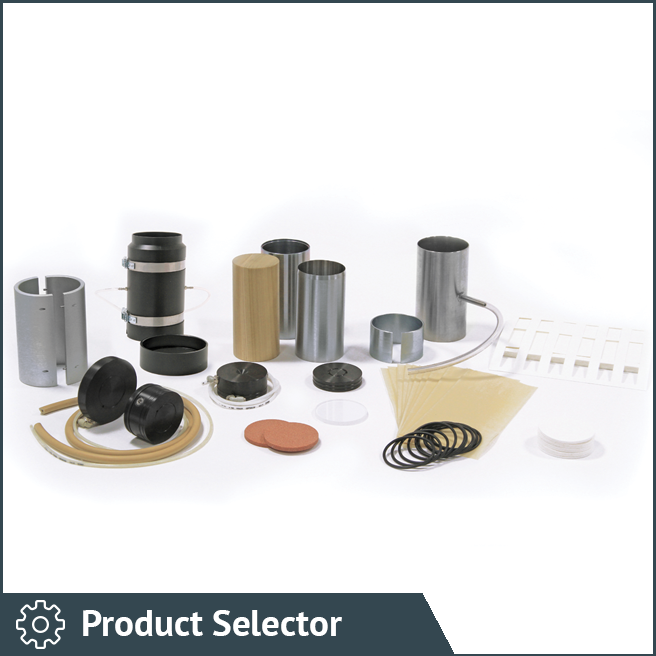 HiLAB | Triaxial cells' accessories Selector
