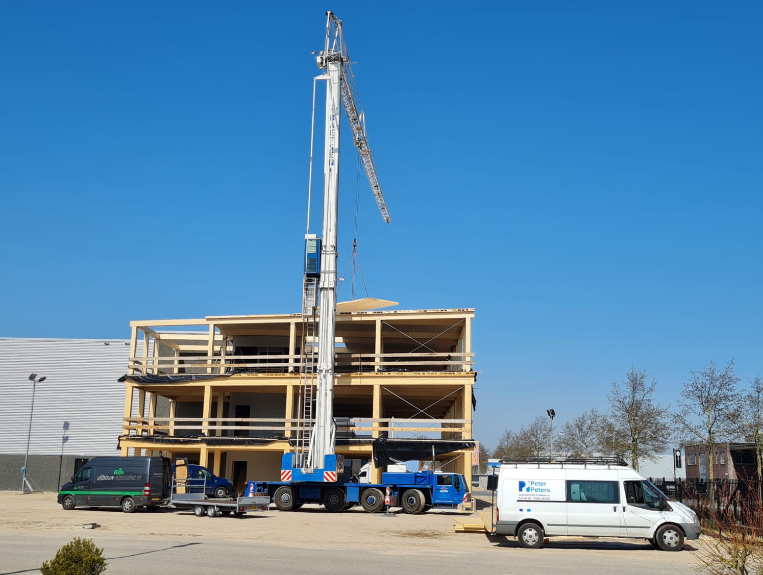 Hybride Houtstructuur Barli Uden | Laminated Timber Solutions