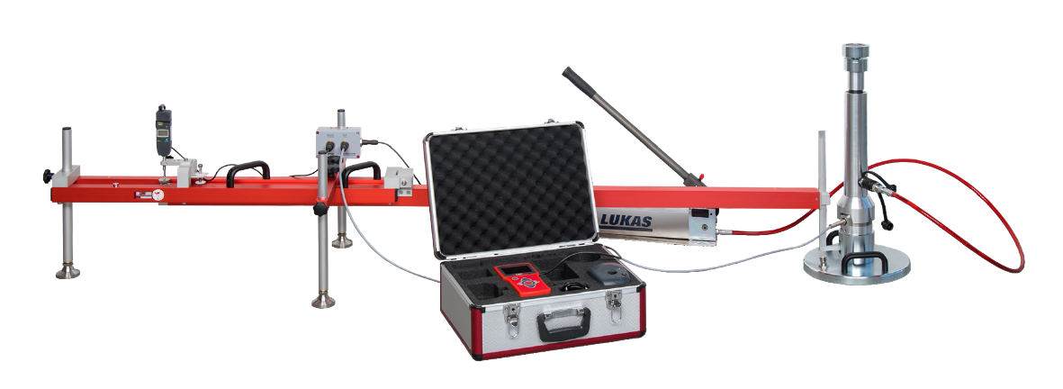 HMP PDG static plate load tester | | Lasertopo
