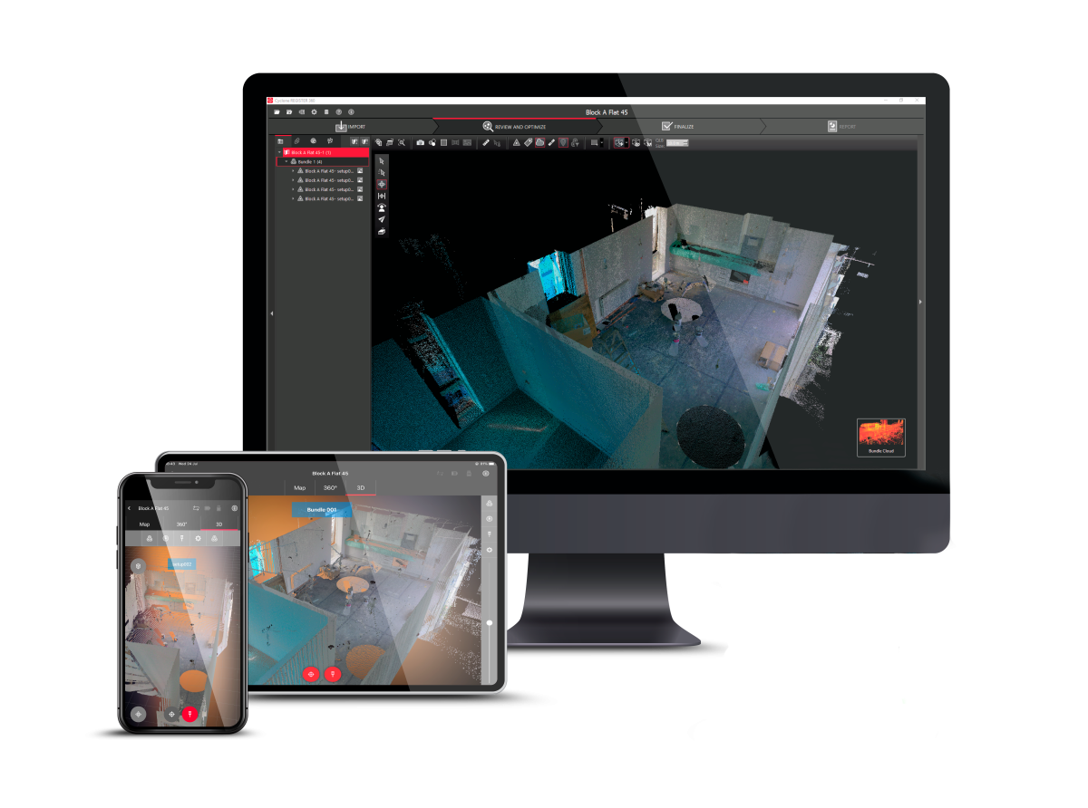 Cyclone REGISTER 360 PLUS | | Lasertopo