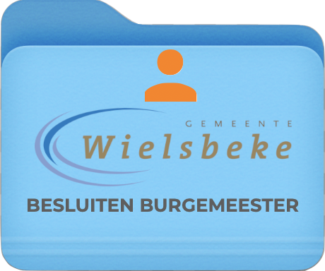 Besluiten burgemeester - LB Wielsbeke
