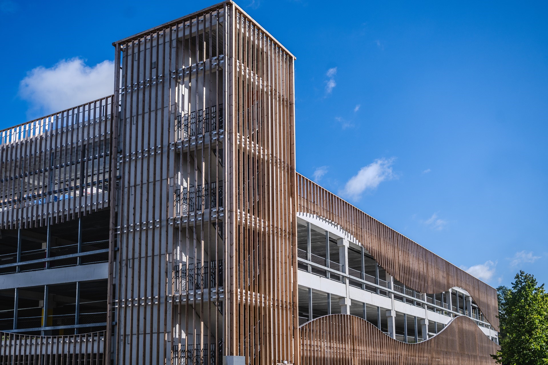 Bouwcampus : Circular parking building
