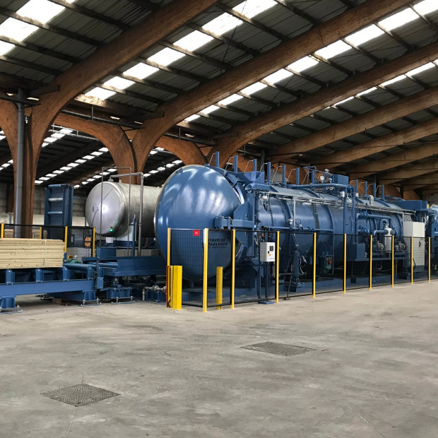 Vierde impregneer autoclaaf operationeel | Lemahieu Group