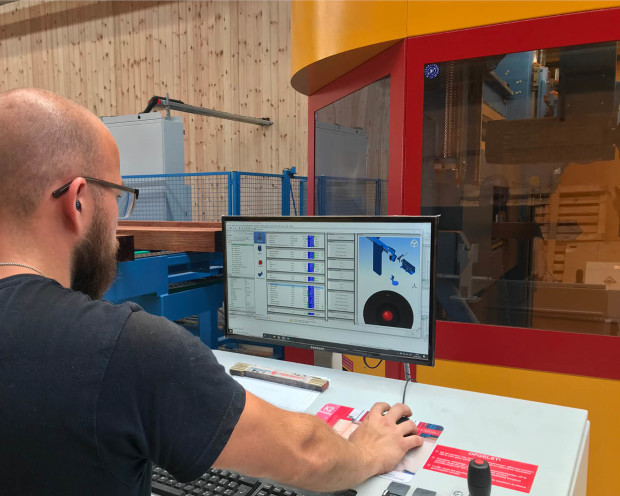 Hundegger planer and ROBOT-Drive are operational | Lemahieu Group