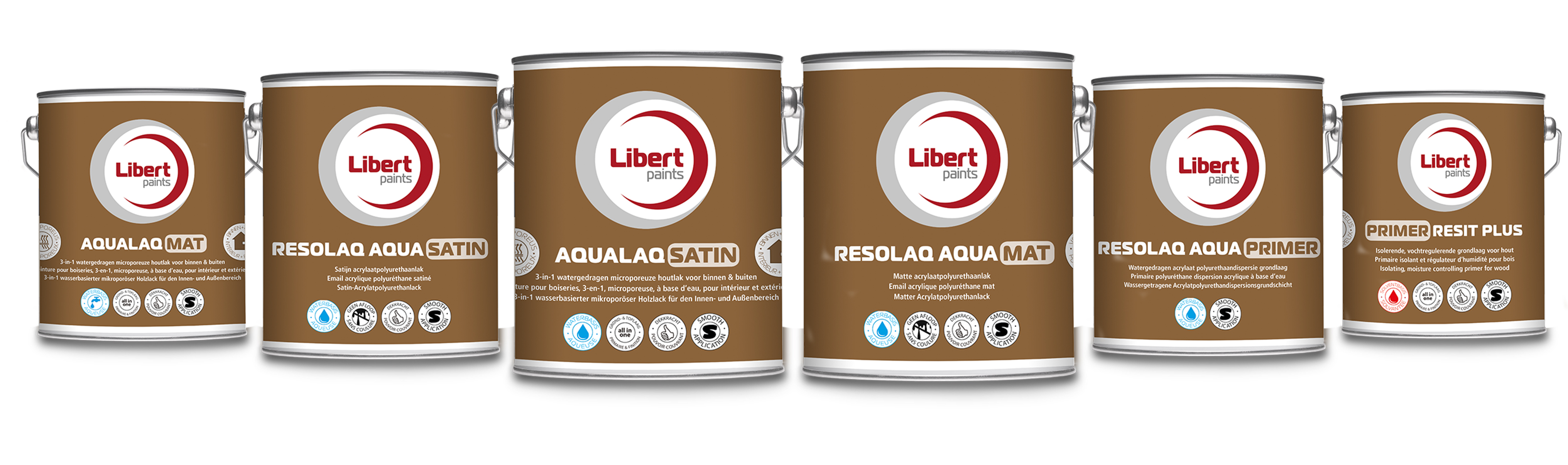 Ons outlak-gamma krijgt een nieuwe look! - Libert Paints