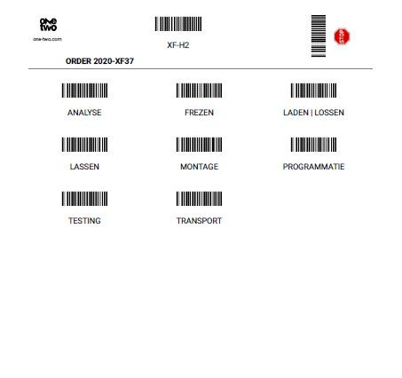 Barcodes verdelen op de werkvloer: praktische voorbeelden. | One Two