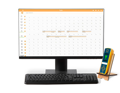 Materiaalverbruik registreren, snel en simpel.