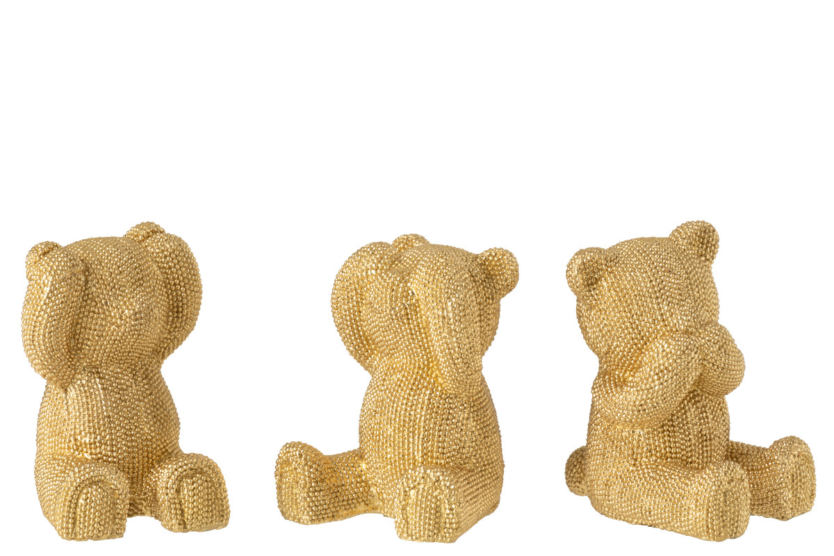 Spaarpot Teddy beer Oscar by J-line online kopen @ J-LINE LIVING-shop