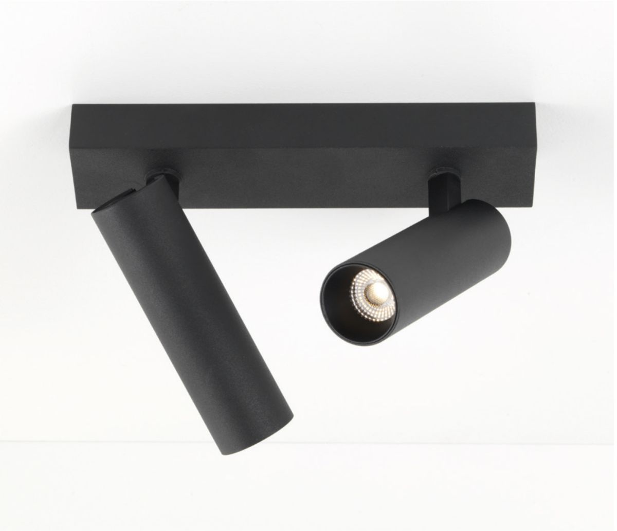 LED Micro tube 2 spots on profile @ LIVING-shop.eu