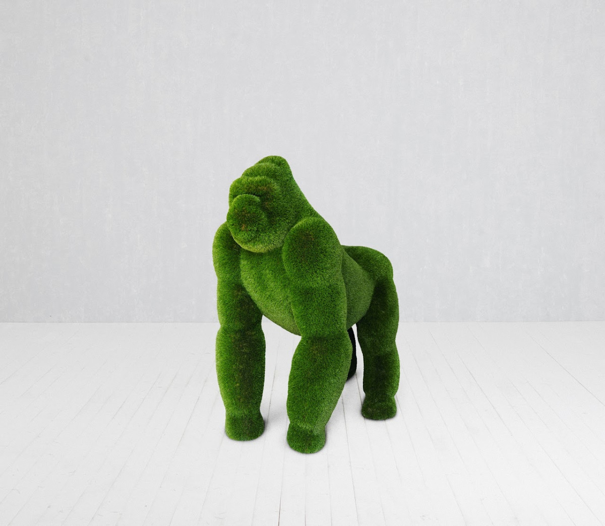 Artificial grass statues gorilla for the garden | LIVING-shop.eu ...