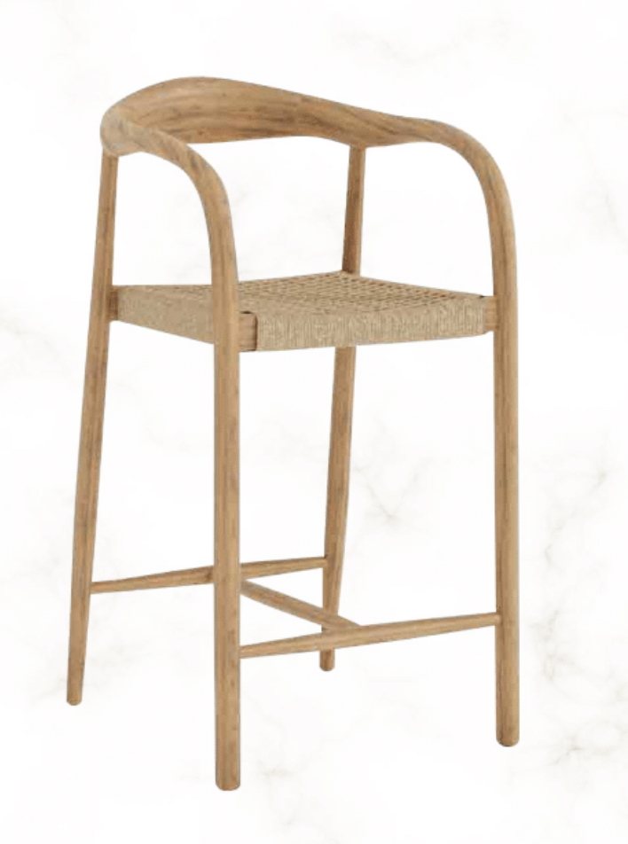 Teak counter barchair Sally Swan best buy online | LIVING-shop.eu