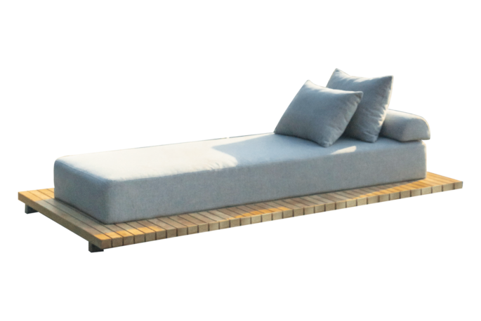 Air couch single daybed quick dry foam | LIVING-shop online store
