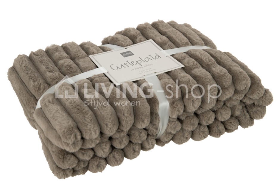 Corduroy CUTIE PLAIDS J-Line : LIVING-shop online store J-line webshop