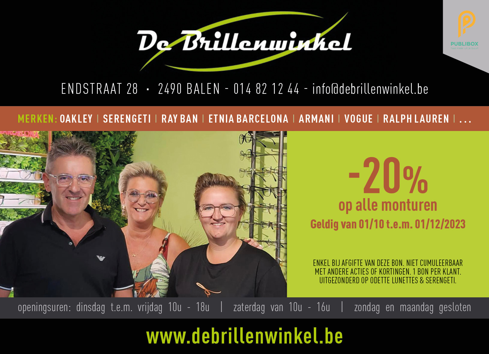 Kortingsbonnen - Publibox