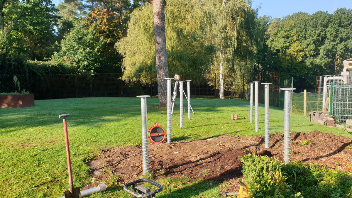 Schroefpalen milieuvriendelijk(er) alternatief voor betonfunderingen