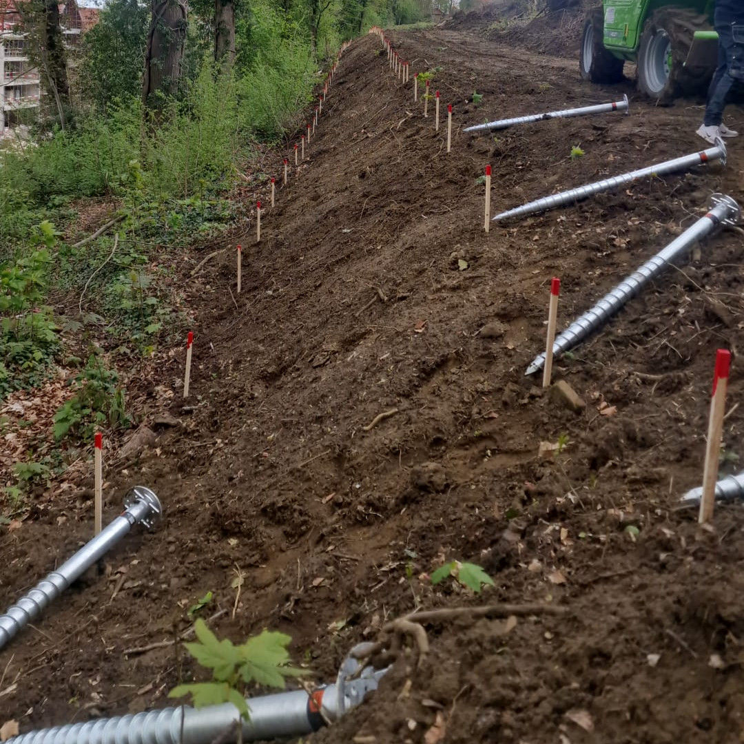 Hoe schroefpalen helpen bij trek- en horizontale krachten