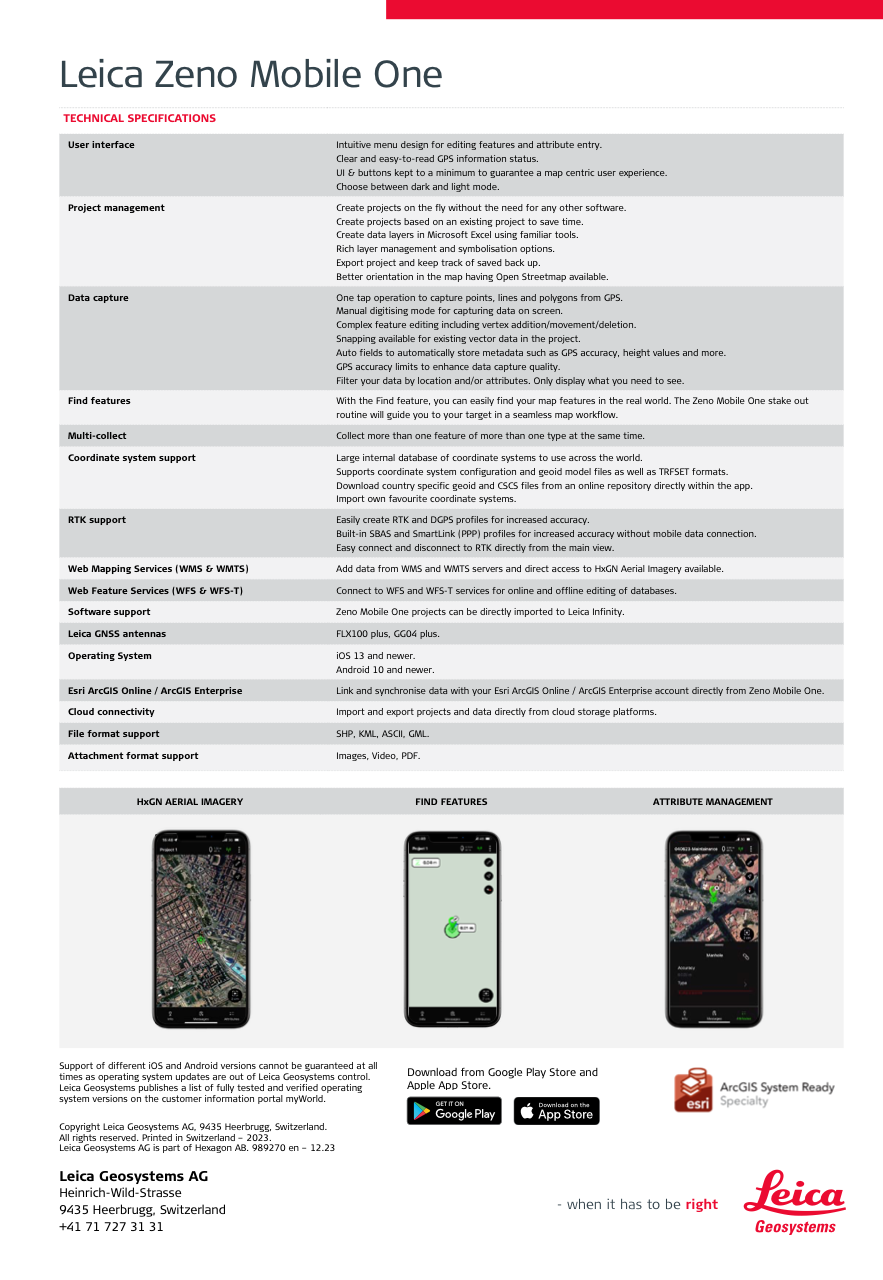 Leica Zeno Mobile One | Leica Zeno Mobile One | Topolaser