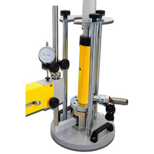 Dispositif d'essai statique des plaques selon DIN 18134 | | Topolaser