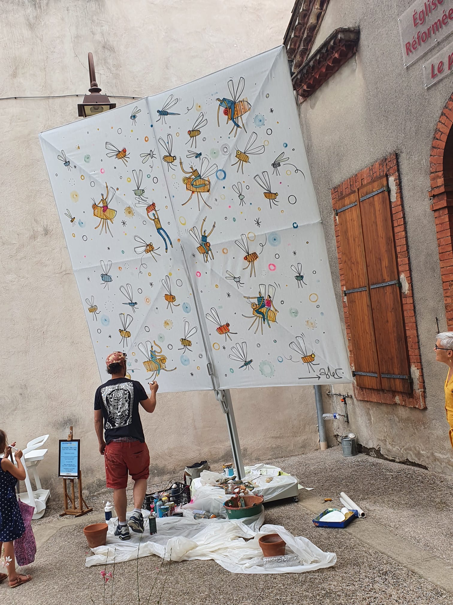 Versa UX painted by an artist in France.