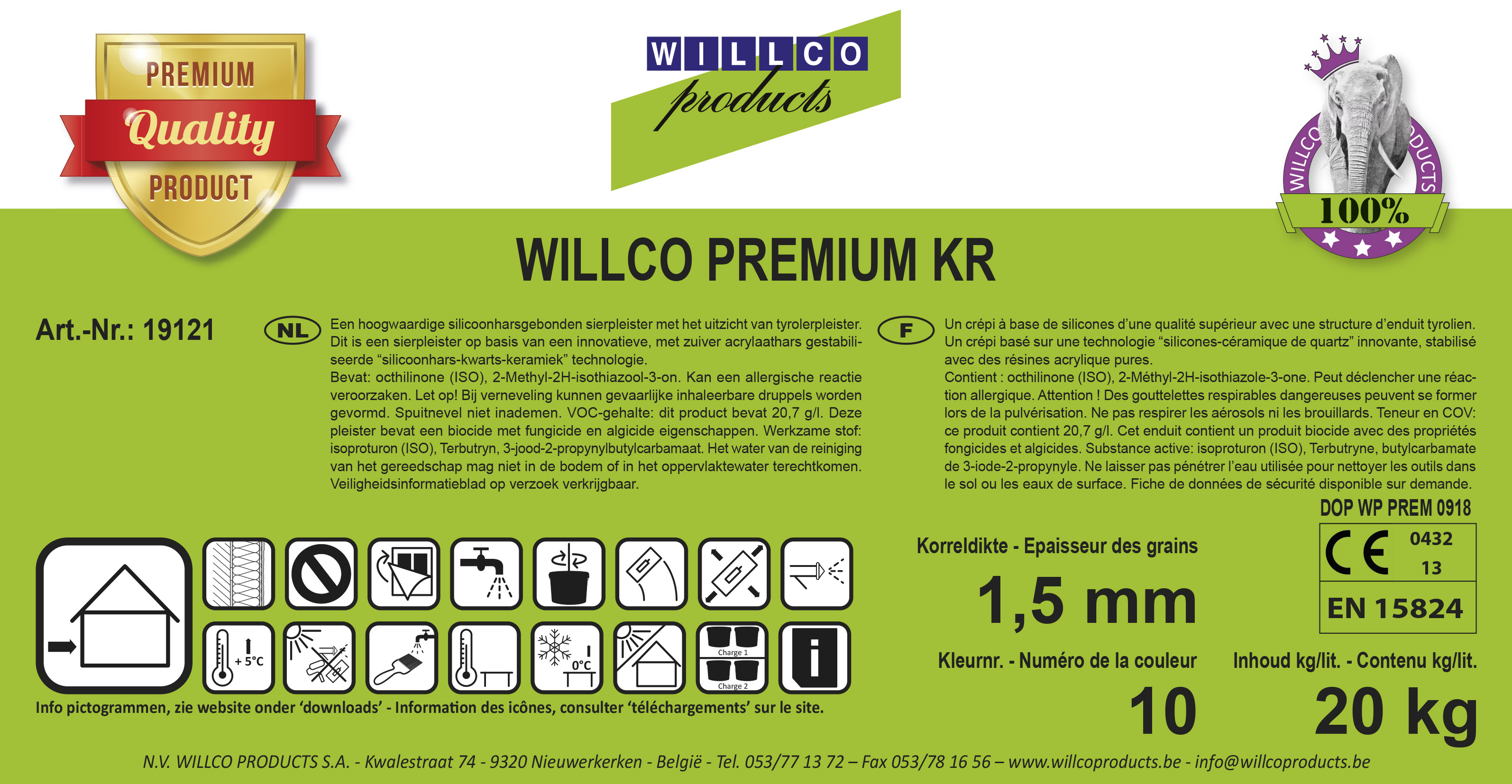 Étiquettes | Willco Products